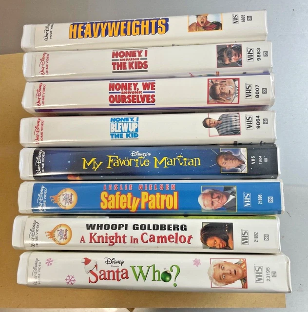 DISNEY VHS TAPES lot of 8 FAMILY COMEDY MOVIES great condition $15.00 ...