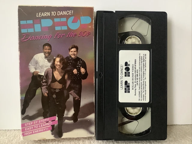 RARE HIP HOP Dancing For The 90s VHS Learn To Dance Step By Step Dance ...