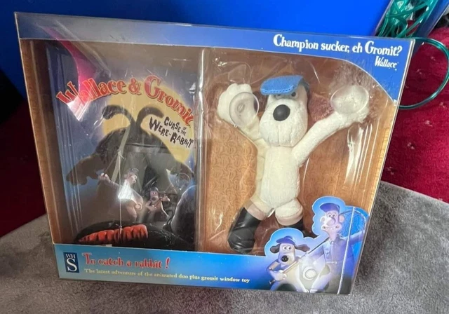 WALLACE & GROMIT Rare Vintage Curse Of The Were-Rabbit GromitWindow ...