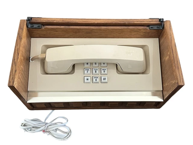 VINTAGE 1970'S WESTERN Electric Mid-Century-Modern Hidden Executive ...