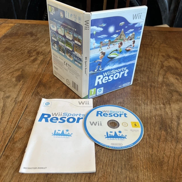 WII SPORTS RESORT Nintendo Wii testato in buone condizioni completo di ...