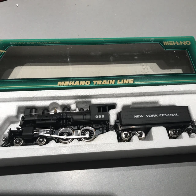MEHANO HO : Locomotive Vapeur Américaine 4-4-0 New York Central 998 En ...