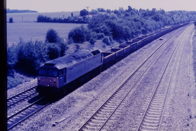 1990 BRITISH RAIL Diesel Loco 47364 Engineers Train Didcot Railway ...