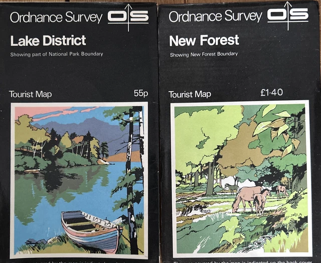 Lake District Tourist Map FOR SALE! - PicClick UK