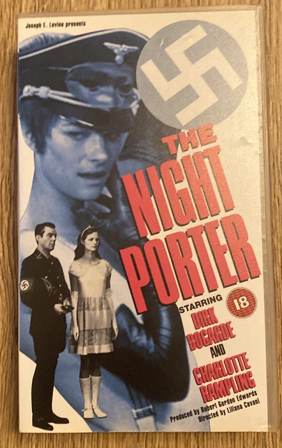 THE NIGHT PORTER - VHS Video Dirk Bogarde Charlotte Rampling 18 £19.99 ...
