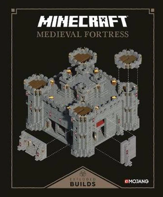 MINECRAFT: EXPLODED BUILDS: Medieval Fortress: An Official Minecraft ...