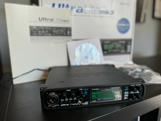 MOTU ULTRALITE MK3 Hybrid FireWire Usb2 Audio Interface £140.00 ...
