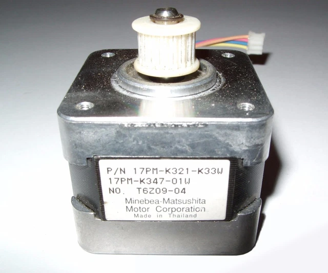 MINEBEA MATSUSHITA SCHRITTMOTOR 17PM-K321-K33W NEMA17 für CNC-Fräsen, Roboter, REPRAP EUR 13,13 ...