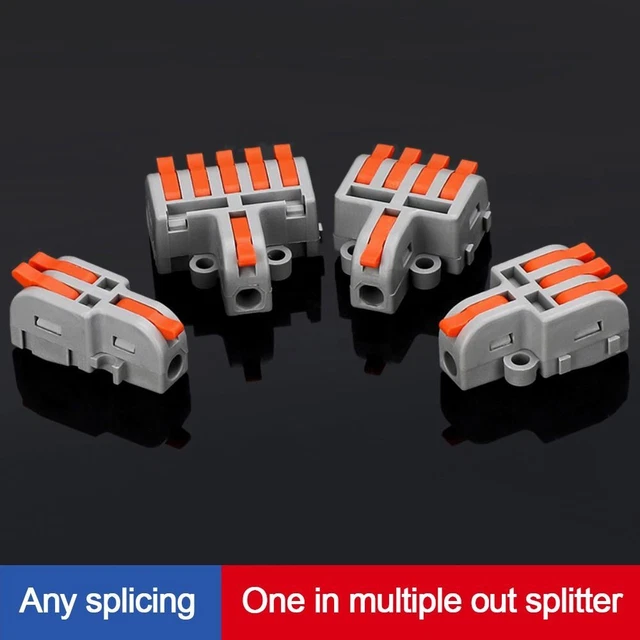 MINI WIRE CONNECTOR Universal Compact Splice Electrical Connectors ...