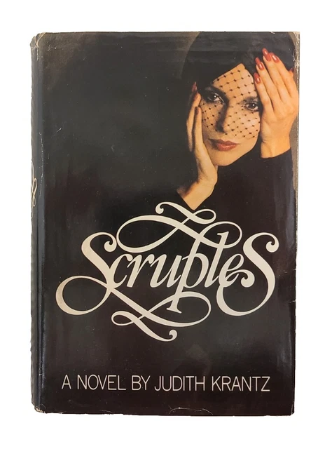 SCRUPLES BY JUDITH Krantz Hardcover Buch Erstausgabe 1978 Staubjacke ...