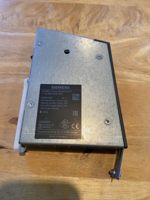 USED SIEMENS SINAMICS S120 SENSOR MODULE SMC20 6SL3055-0AA00-5BA3 $225. ...