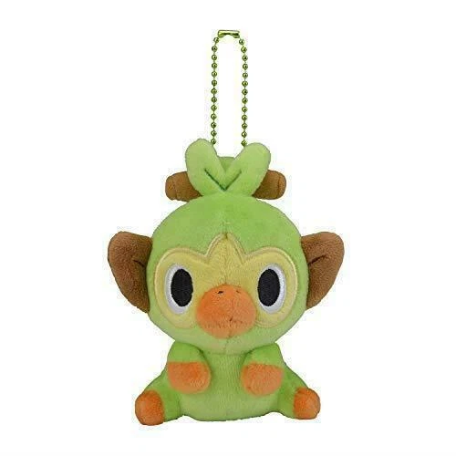 POKEMON CENTER ORIGINAL Mochiri Mascotte Pokemon Dolls Grookey Chimpep ...