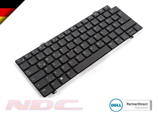 NEW DELL LATITUDE 5420/5430/7420/7520 GERMAN Backlit Keyboard - 0H75T5 ...