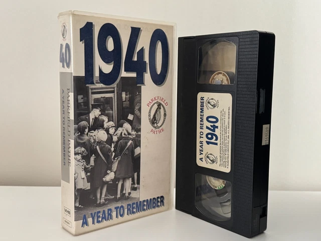 1940 A YEAR To Remember - Parkfield Pathe - PAL VHS Video Tape (H34) £2 ...