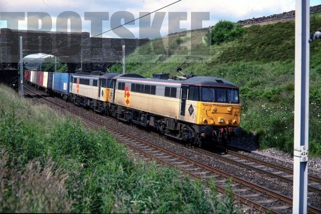 35MM SLIDE BR British Rail Electric Loco Class 86 86602 Greenholme 1993 ...