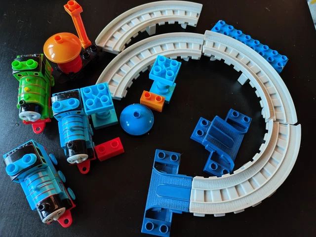 THOMAS THE TANK Engine Mega Blocks+ Extra track pieces £12.00 - PicClick UK