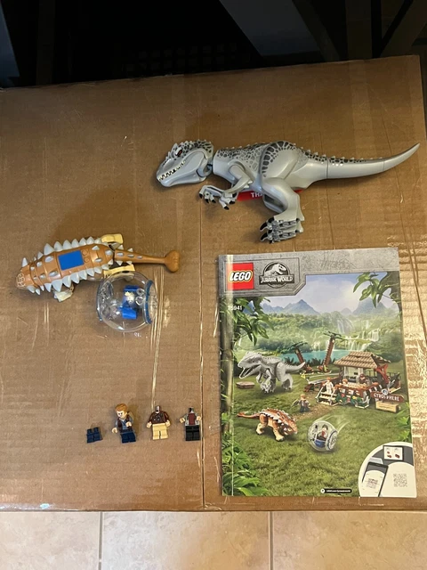 LEGO 75941 JURASSIC World Indominus Rex vs Ankylosaurus not complete £ ...