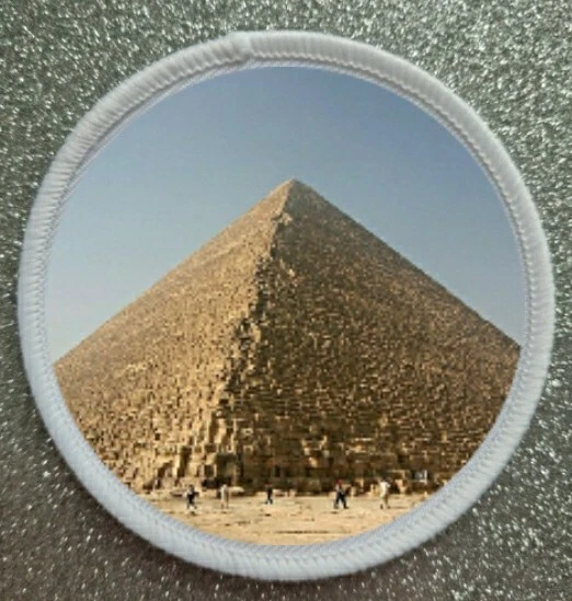3& THE GREAT Pyramid of Giza Egypt Sublimation Iron / Sew On Patch ...