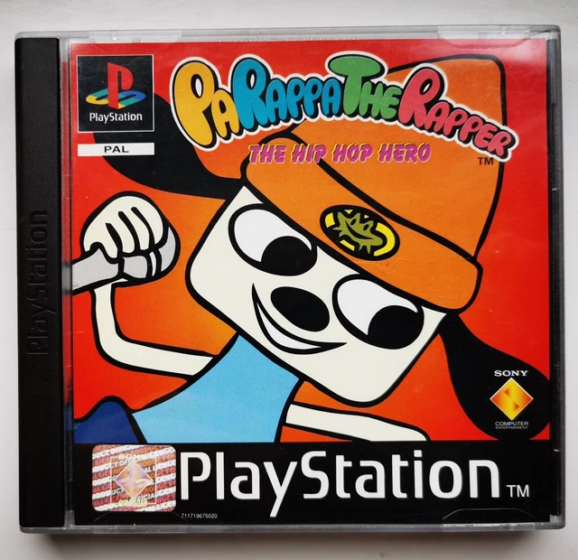 PARAPPA THE RAPPER PS1 avec manuel et affiche CIB PAL TRÈS BON ÉTAT EUR ...
