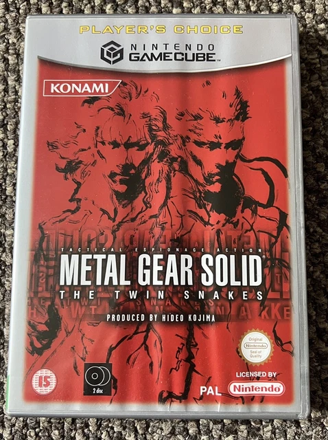 METAL GEAR SOLID: The Twin Snakes Nintendo GameCube Complete With ...