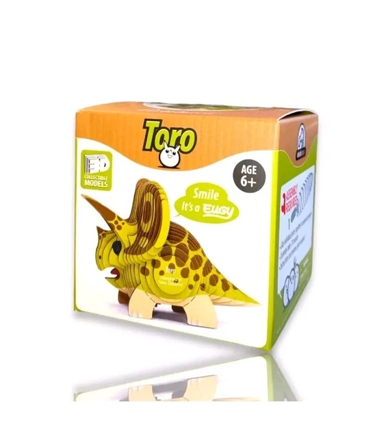 DODOLAND JUNIOR: TORO [Torosaurus] 3-D Collectible Models 3 Stück EUR ...