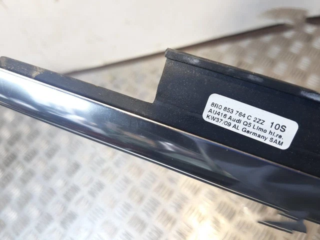 AUDI Q5 8R 8R0853764C Moulure de Fenêtre de Porte Arrière Gauche 3.20 15337152 EUR 39,76 ...