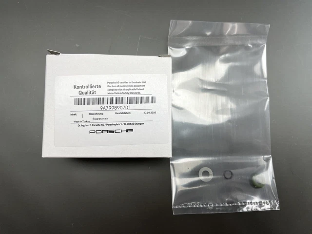 ORIGINAL PORSCHE CAYENNE Seal Set Injector Repair Kit 9A799890701 £19. ...