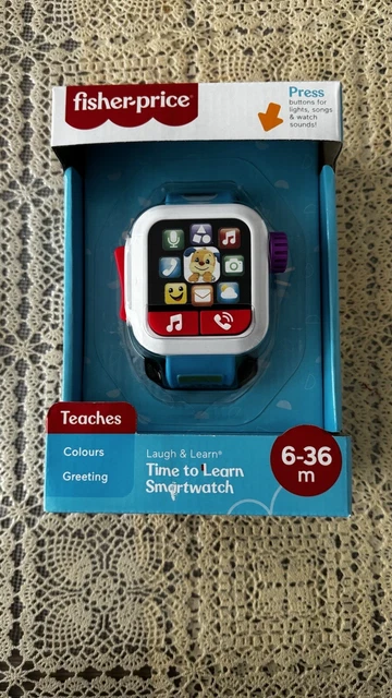FISHER-PRICE LAUGH Learn Time to Learn Smartwatch Toy £11.90 - PicClick UK