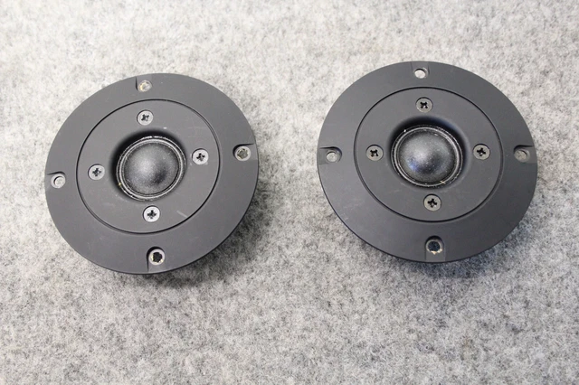 PAIR AUDAX AW025M1 SOFT DOME TWEETERS 8 ohms liquid cooled £54.11 ...