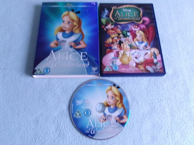 ALICE IN WONDERLAND - DVD WALT DISNEY FAMILY CHILDREN FILM MOVIE EUR 5 ...