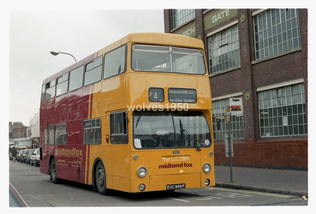 MIDLAND FOX X London T/port Daimler Fleetline KUC 966P Original Bus ...