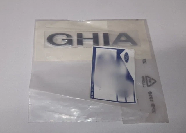 GENUINE FORD GHIA Tailgate Name Plate Badge Emblem Sealed £19.99 ...