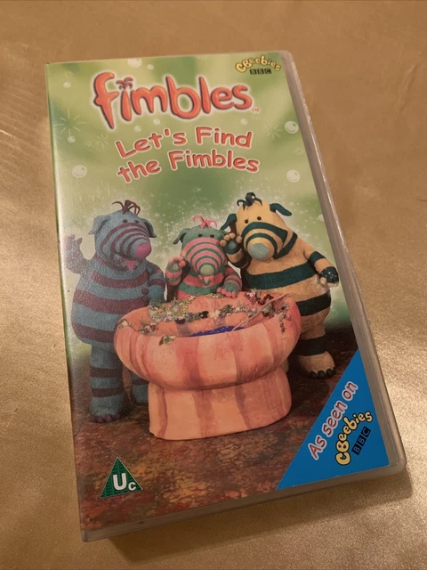 FIMBLES LET’S FIND The Fimbles Cbeebies Bbc Kids Vhs Video Tested £5.99 ...