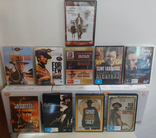 CLINT EASTWOOD CLASSIC 17 Film Collection DVD (REGION 4) $99.00 ...