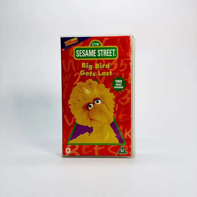 SESAME STREET - Big Bird Gets Lost / Rock And Roll (VHS/S, 1999) £5.00 ...