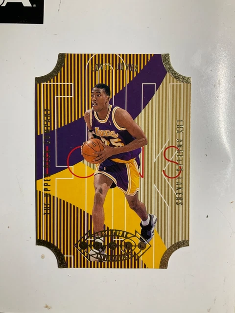 1996 UPPER DECK Fastbreak Connections Eddie Jones Die-Cut #FB9 COMME ...