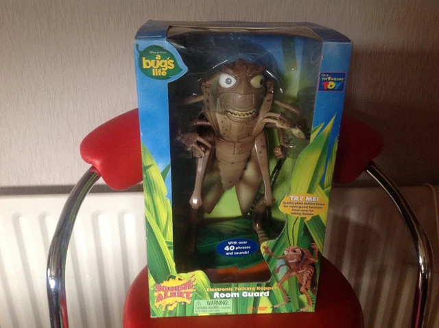 DISNEY PIXAR A Bugs Life Room Guard Talking Hopper, Used, Boxed £14.99 ...