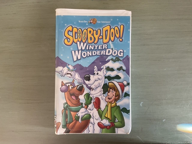 SCOOBY-DOO WINTER WONDER Dog 2002 Screener VHS, HTF, Rare, Collectible ...