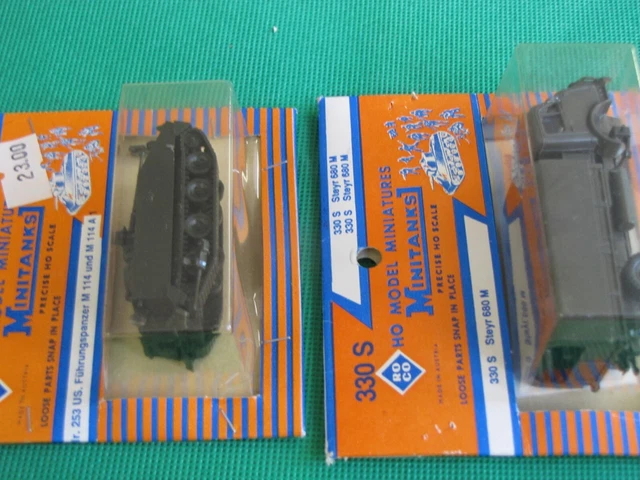 1:87 HO ROCO Military Minitanks Maquette Plastic Kit 330 S 253 Us ...