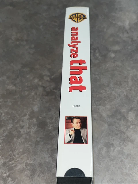 ANALYZE THAT VHS 2002 Robert De Nero Billy Crystal **TESTED** £2.49 ...