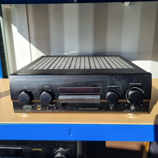 KENWOOD A-76 STEREO Integrated Amplifier Vintage Hifi Separates With ...