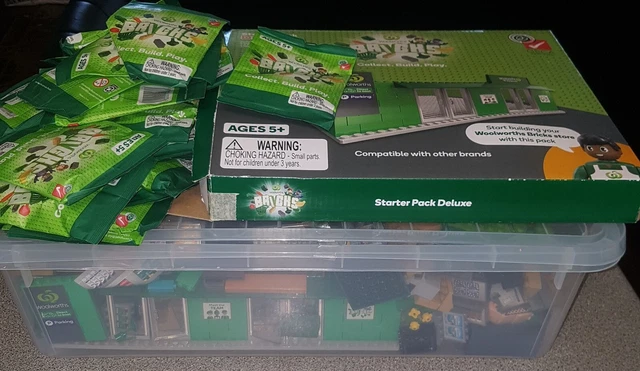 WOOLWORTHS BRICKS 2021 Massive Lot! LEGO 14L sistema tub loose + 32 ...