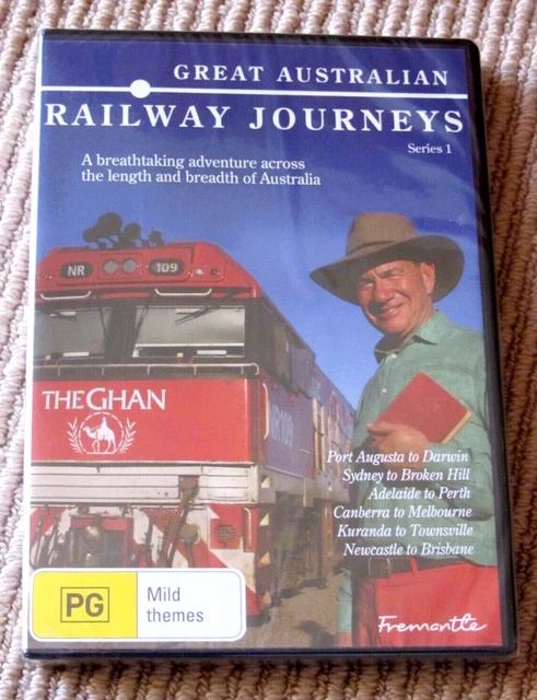 GREAT AUSTRALIAN RAILWAY JOURNEYS Complete Series Season 1 DVD SEALED ...