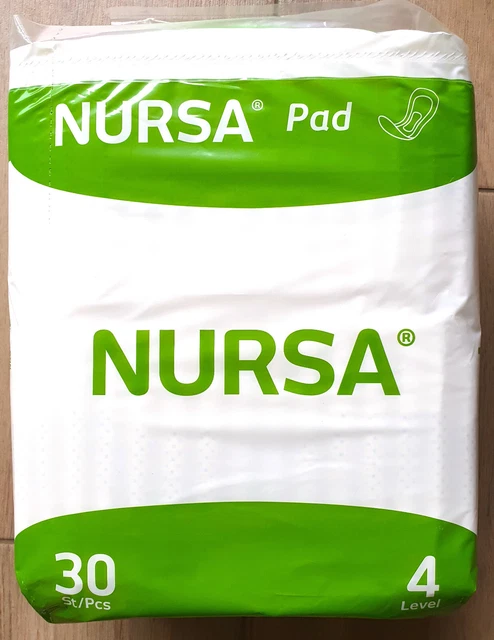 INKONTINENZEINLAGEN NURSA PAD Level 4 EUR 10,00 - PicClick DE