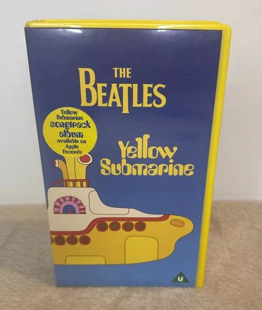 THE BEATLES YELLOW Submarine VHS Tape 1999 Edition VGC £16.99 - PicClick UK