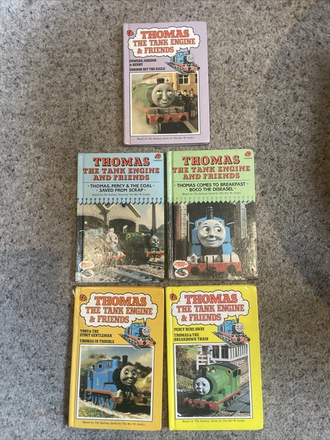 THOMAS THE TANK Engine and Friends Hard Cover Ladybird Books X5 £1.99 ...
