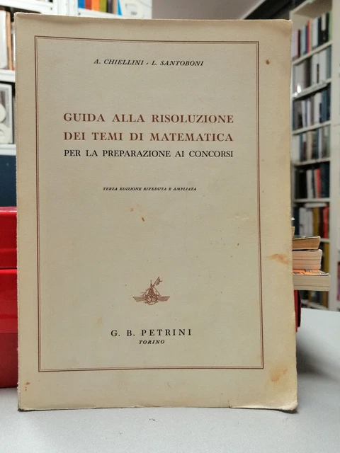 GUIDA ALLA RISOLUZIONE DEI TEMI DI MATEMATICA Chiellini Santoboni ...