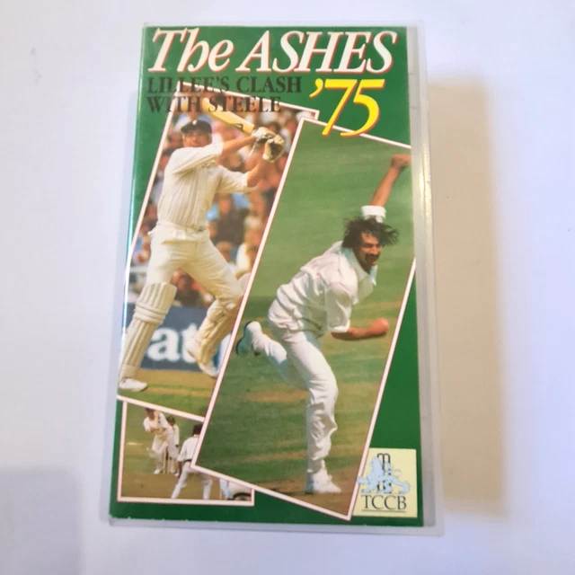 THE ASHES '75 1975 AUSTRALIA vs ENGLAND TEST CRICKET VHS VIDEO not DVD ...