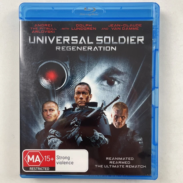 UNIVERSAL SOLDIER REGENERATION Movie AUS Blu-ray Region Free Van Damme ...
