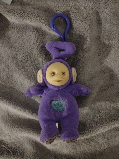 VINTAGE 1999 TELETUBBIES Finger Puppet Key Chain Tinky Winky Plush $15. ...